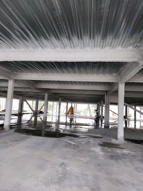 Cementitious Fireproofing | Bay City Inc.
